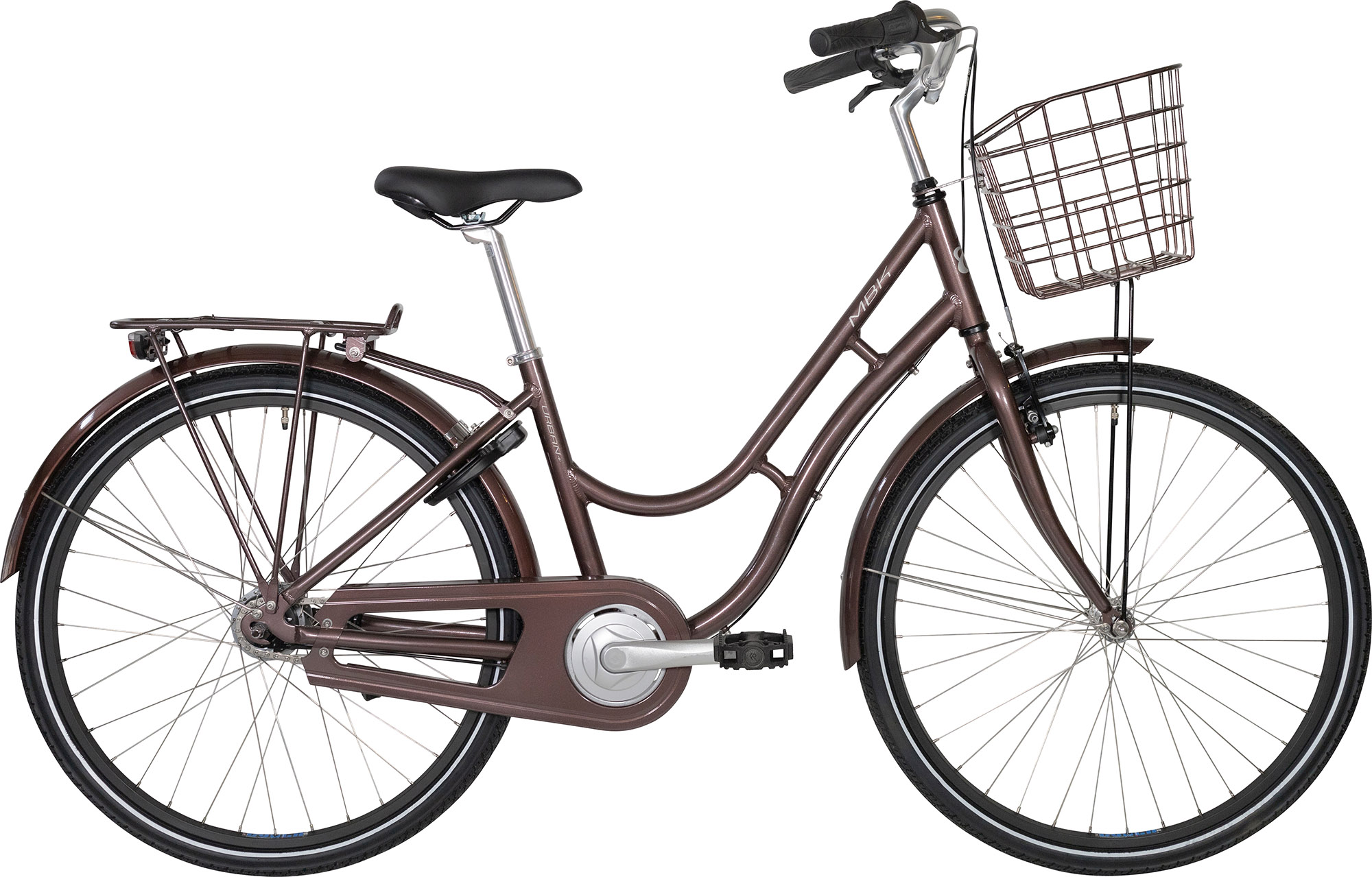 MBK Basic Urban+ Pige 26" 7g 2026 - Blank Lilla - King of Mountains